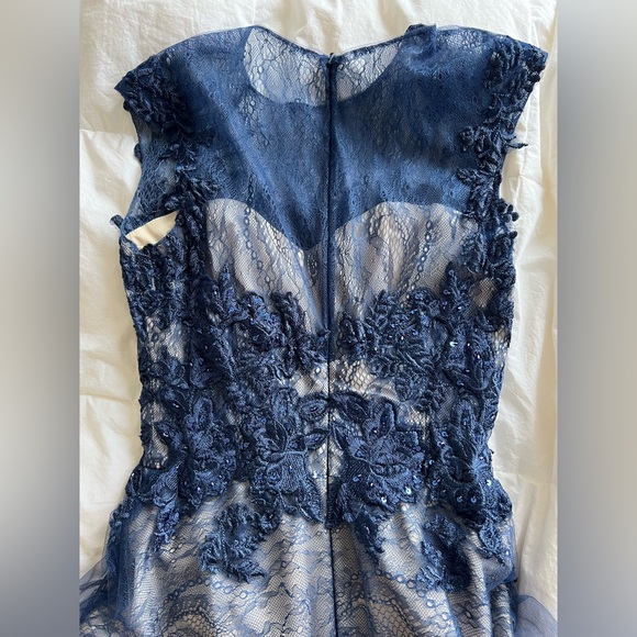 Basix | Dresses | Basix Midnight Blue Evening Gown | Poshmark